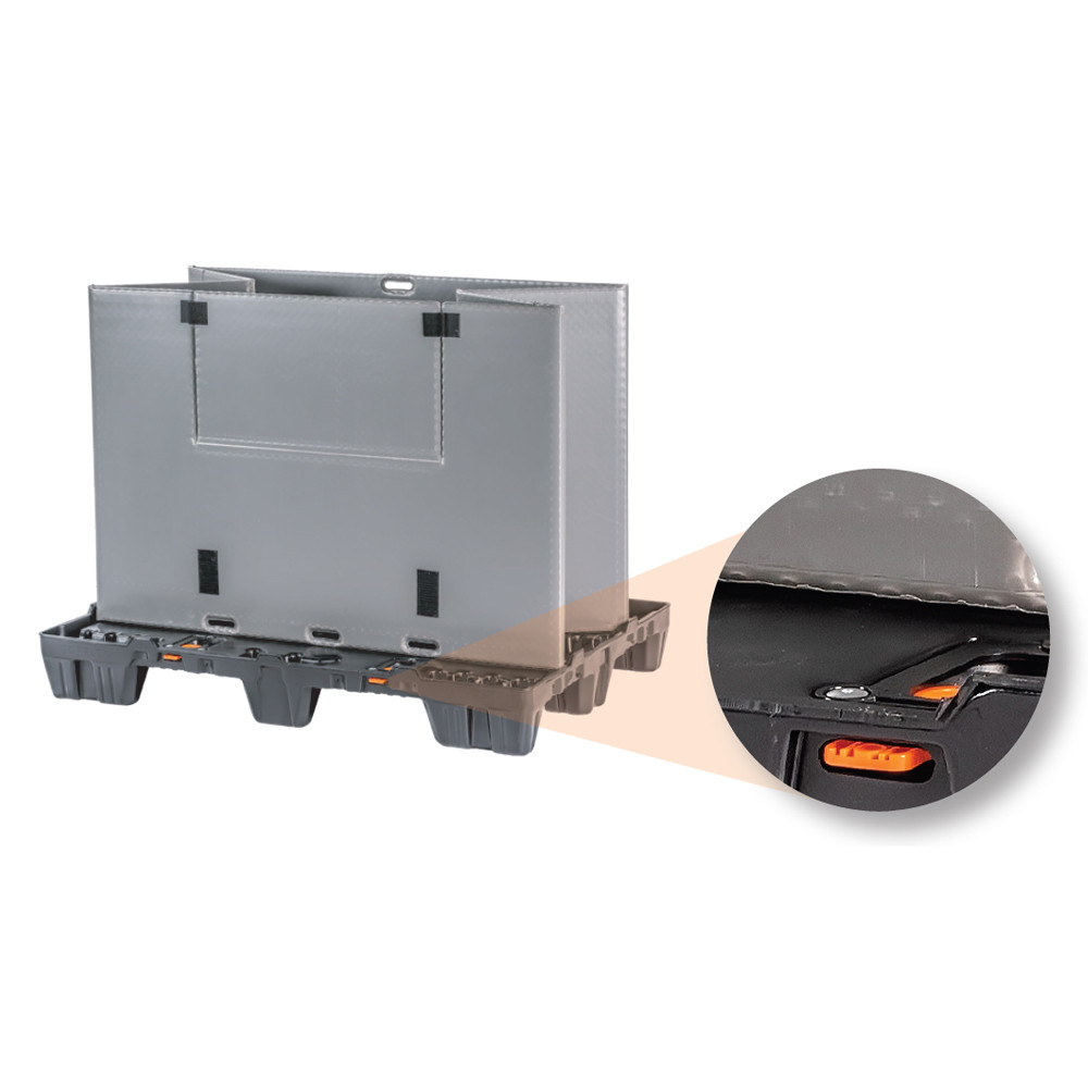 AkyPak® Advanced 1208 - Foldable Sleeve Pack | Go Plastic Pallets