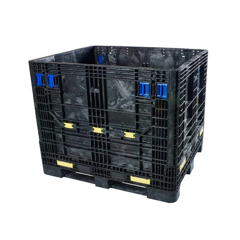 Large Folding Plastic Pallet Boxes & Containers | Collapsible ...