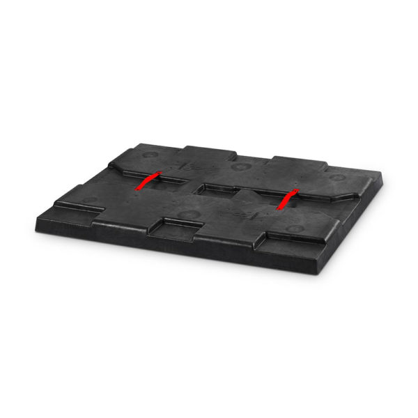 Plastic Pallet Box Lids | goplasticpallets.com