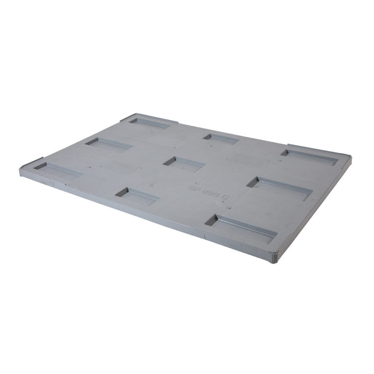 Go 1208 Collar Lid - Box Lid | goplasticpallets.com