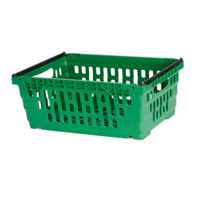 Stack & Nest Plastic Boxes | Bale Arm Crate | Go Plastic Pallets
