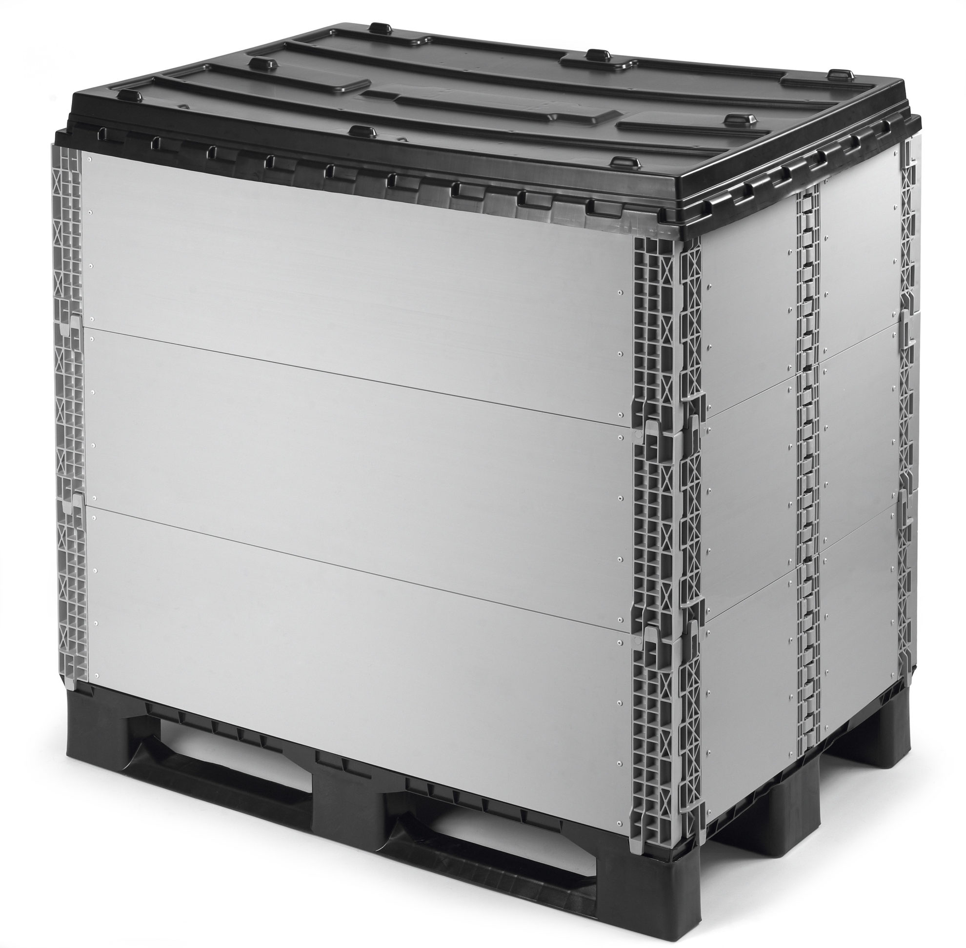 Go 1208 Collar Lid - Box Lid | Go Plastic Pallets