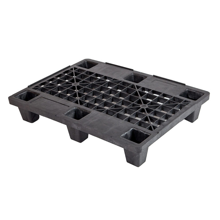 Qpall 6080L 6F - Nestable Display Plastic Pallet | Go Plastic Pallets