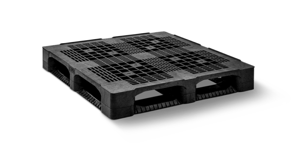 Qpall 1212 HR 6R V2 - Heavy Duty Plastic Pallet | Go Plastic Pallets