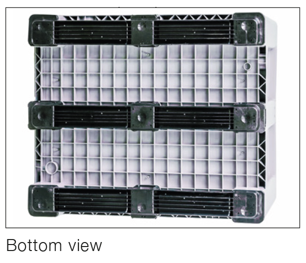 GoPalletBox 1210S 3R with Lid & Lock - Rigid Pallet Box | Go Plastic ...