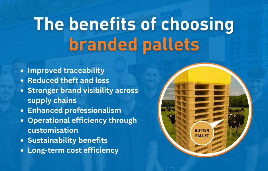 The Benefits of Choosing Branded Pallets | Go Plastic Pallets